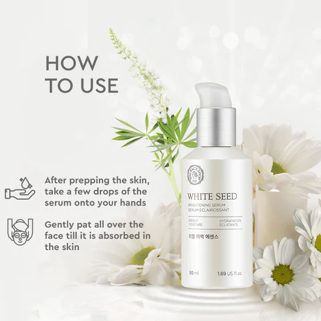 White Seed Brightening Serum 50 ml – THE FACE SHOP